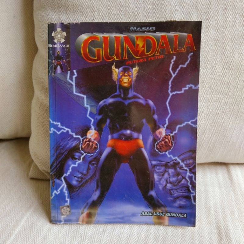 Jual Komik cergam Indonesia Gundala Putera Petir - Asal Usul Gundala - Hasmi BumiLangit ORIGINAL ...