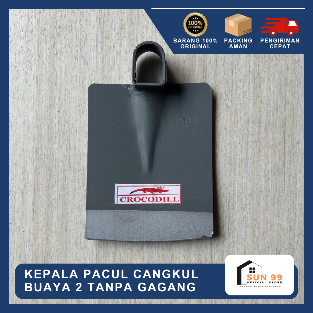 Jual Kepala Pacul Cangkul Buaya 2 Tanpa Gagang | Shopee Indonesia