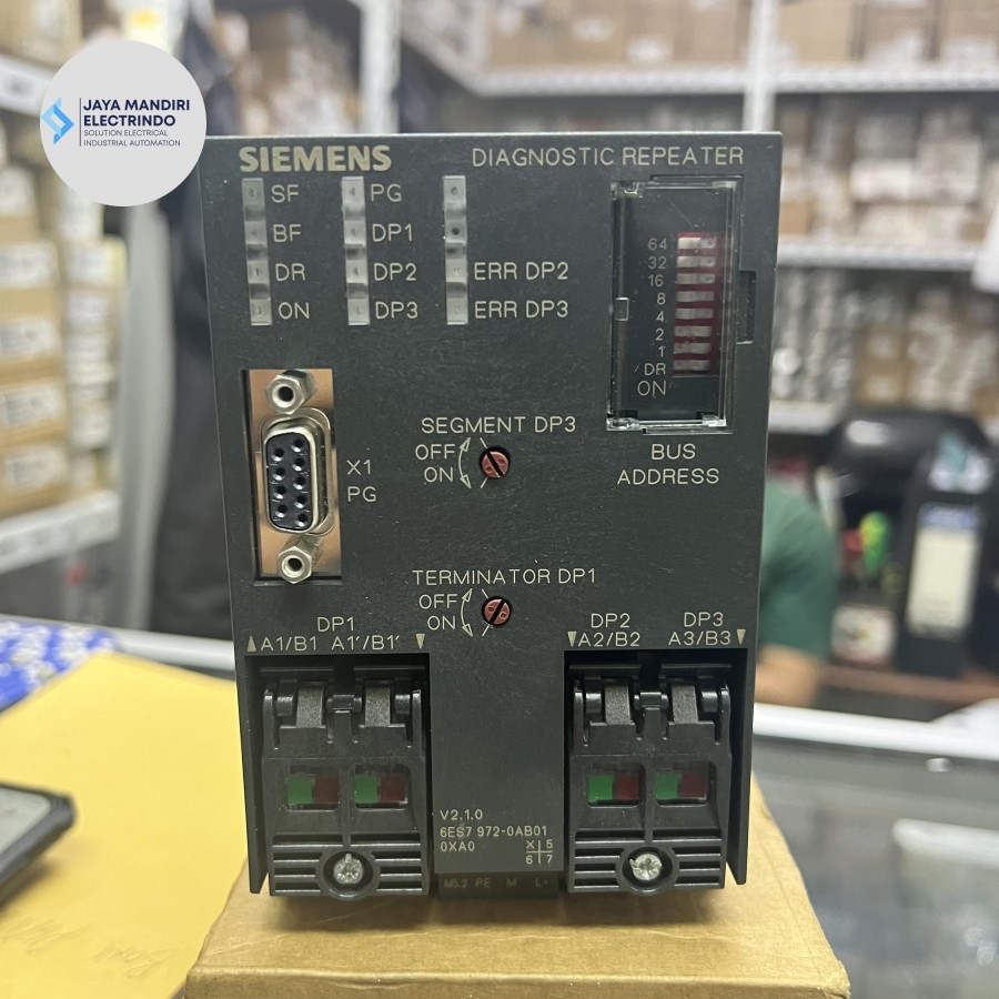 Jual DIAGNOSTIC REPEATERS FOR PROFIBUS DP - PLC SIEMENS 6ES7972-0AB01 ...