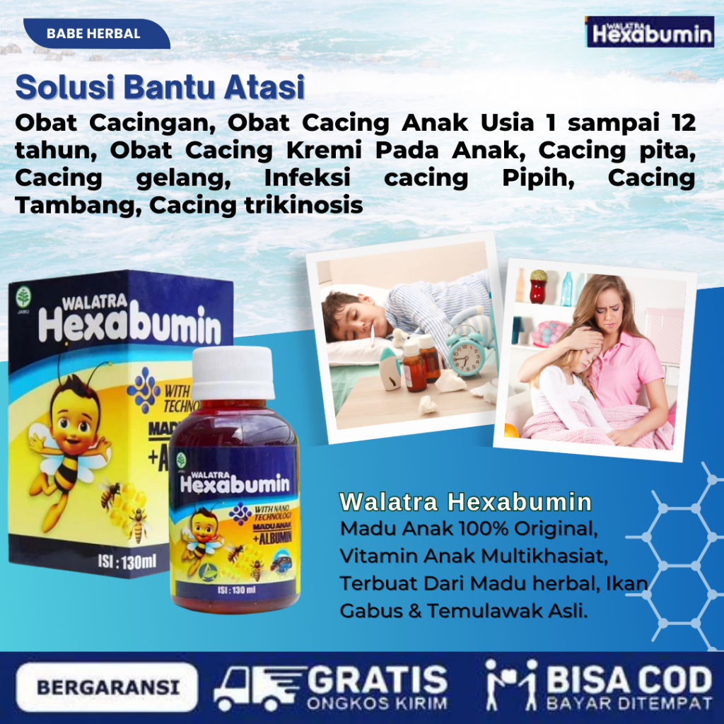 Jual Obat Cacingan - Obat Cacing Anak Usia 1 sampai 12 tahun - Obat ...