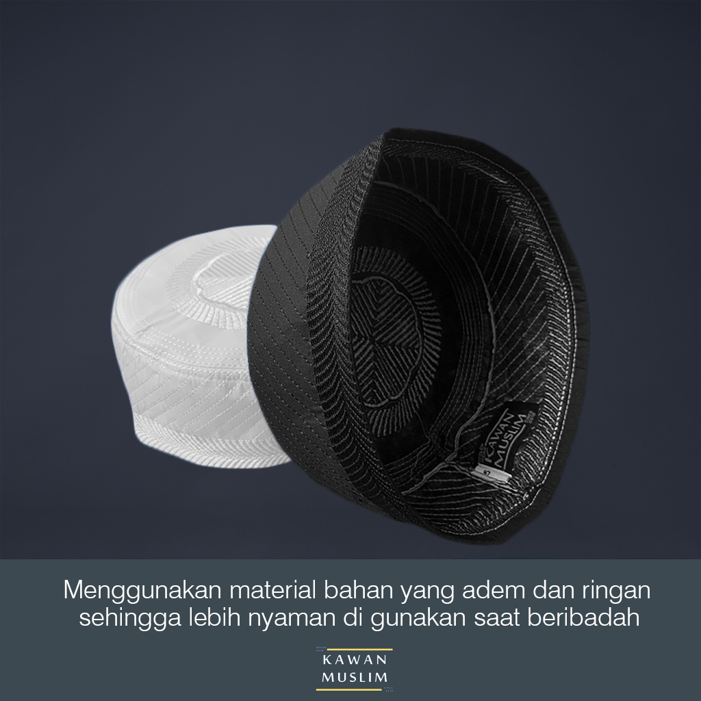 Jual Kawan Muslim-Peci Kopyah Sholat Couple Anak dan Ayah Model Solmed ...