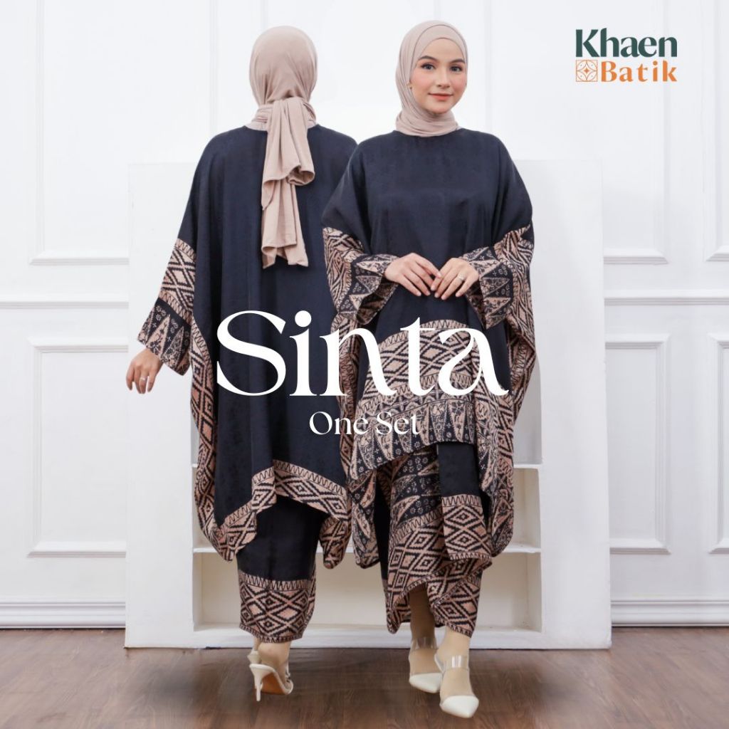 Jual Khaenbatik || Sinta One Set Batik Jupri Melayu Bahan Viscose Semi ...