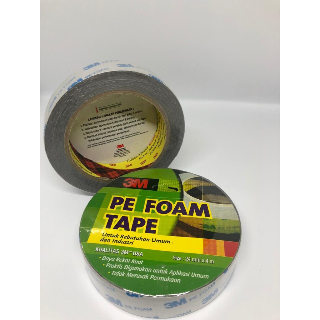 Jual Double Tape "3M" Pe Foam 24 mm ( 1" ) ( PCS ) | Shopee Indonesia