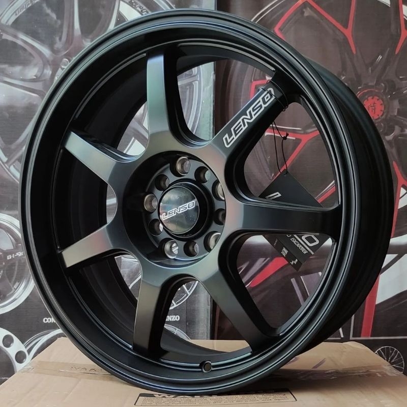 Jual velg mobil ring 17 ORIGINAL LENSO EVOLT THAILAND velg racing mobil ...