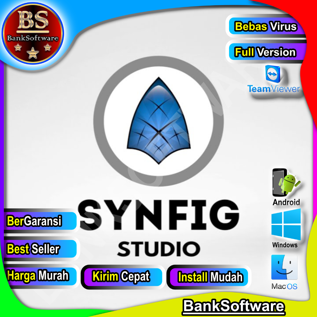 Jual Synfig Studio 1.4.5 2024 mac | windows Full Version - BankSoftware | Shopee Indonesia