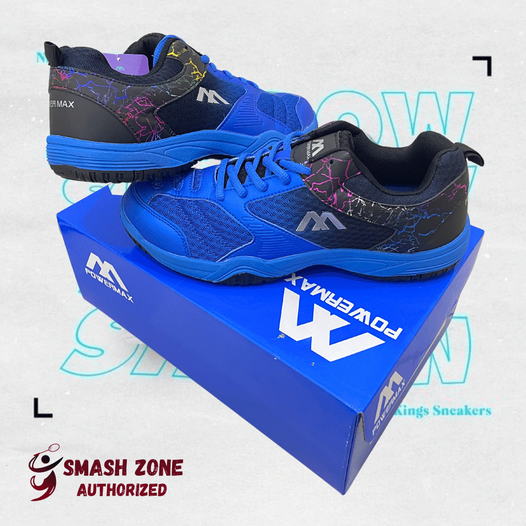 Jual Sepatu Badminton Terbaru POWER MAX Original Sepatu Pria Wanita ...