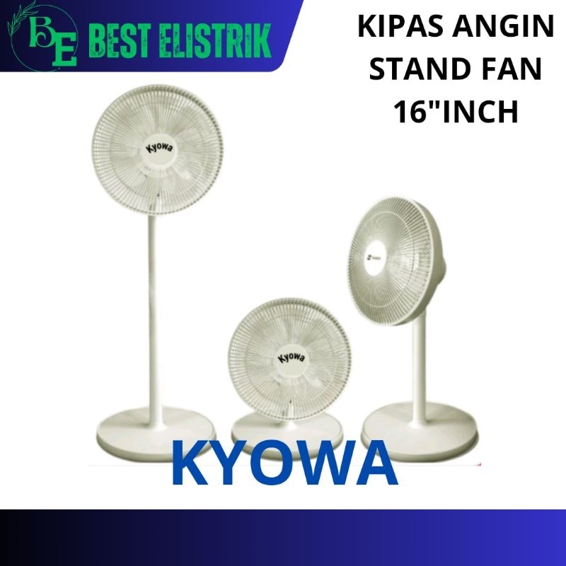 Jual KIPAS ANGIN Berdiri 16 Inch Kyowa Stand Fan | Shopee Indonesia