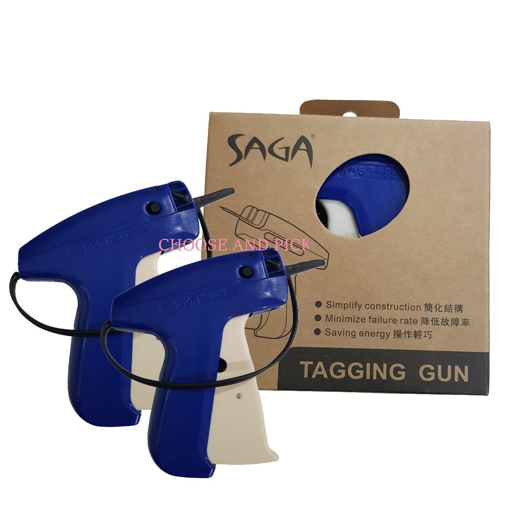 Jual Alat Tembakan Label Tag Gun Mark SAGA 55S / Alat Pemberi Label Tag ...
