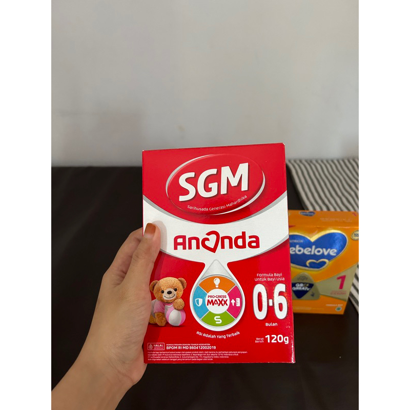 Jual harga tertera untuk 5 BOX SUSU SGM ANANDA 0-6 BULAN / ISI 120 GRAM | Shopee Indonesia