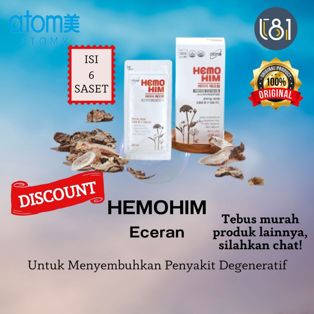 Jual PROMO HeMohim H-emohim Hemohim Original Suplemen Kesehatan Hemohim ...
