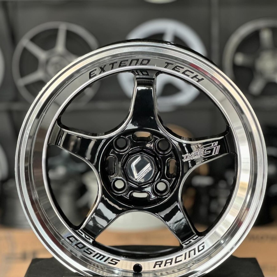 Jual velg racing r15 COSMIS TYPE G lebar 6,5 et 42 velg mobil ring 15 brio mobilio ignos vios ...