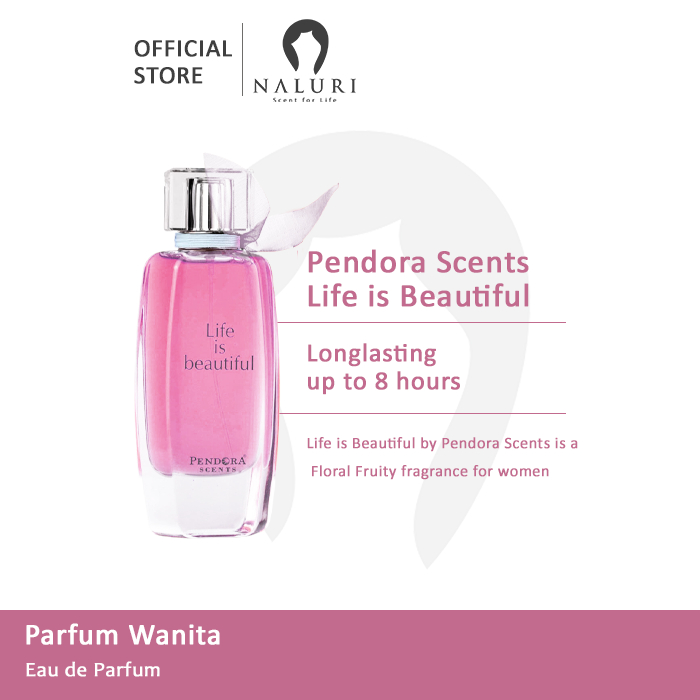 Jual Parfum Original Pendora Scents Life Is Beautiful For Woman EDP ...