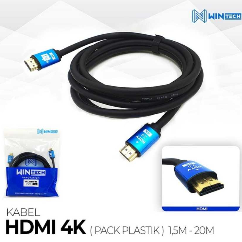 Jual Kabel Hdmi To Hdmi 4K Panjang 10 meter | 15 meter high quality ...
