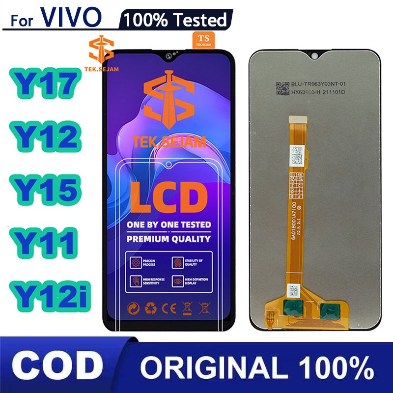 Jual LCD TOUCHSCREEN VIVO Y12/Y15/Y17/Y12i/Y11/Y3/Y3S Fullset Original Layar hp Touchscreen Asli ...