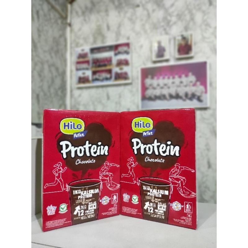 Jual HiLo Active Protein Rasa Chocolate/Vanila 250 g | Shopee Indonesia