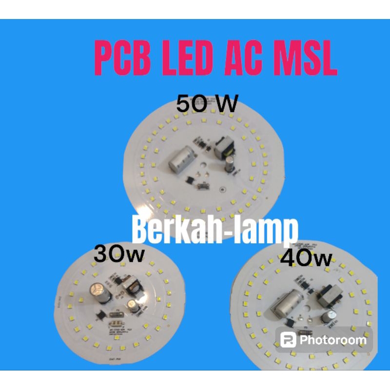 Jual PCB LED AC (MSL) 30w 40w 50w | Shopee Indonesia