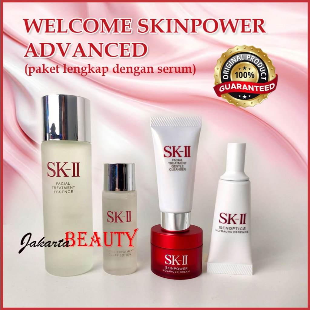 Jual SK II SKII Welcome kit / RNA POWER / FTE 75 ML / CL 30 /ANTI AGING SK-II | Shopee Indonesia