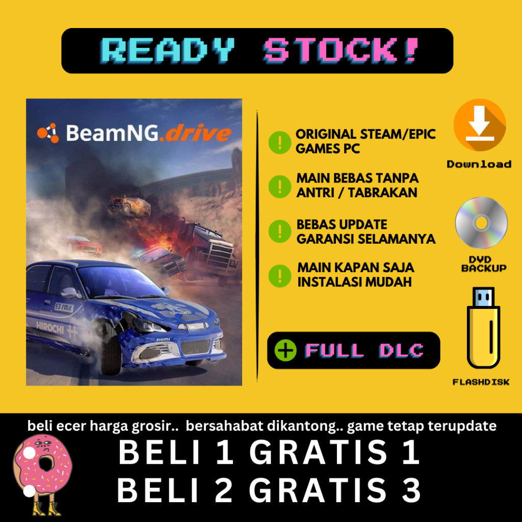 Jual BeamNG Drive ORIGINAL PC GAME | Shopee Indonesia