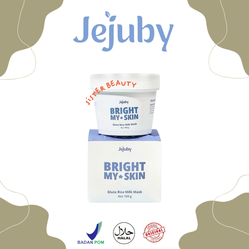 Jual SisterBeauty - Jejuby Gluta Rice Milk Mask 2in1 Body Bleaching ...