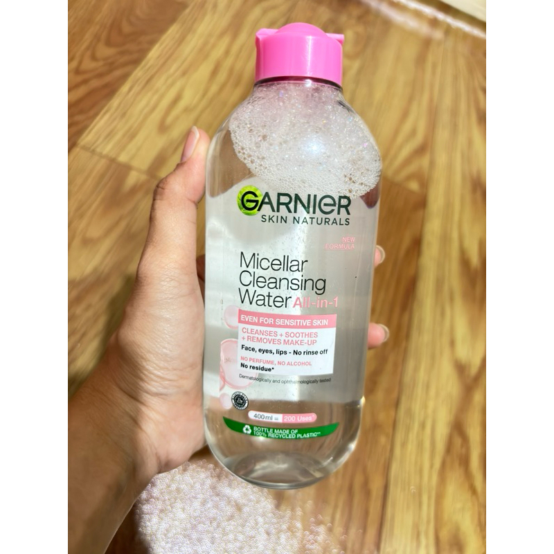 Jual Garnier Micellar Cleansing Water Pink 400ml | Shopee Indonesia