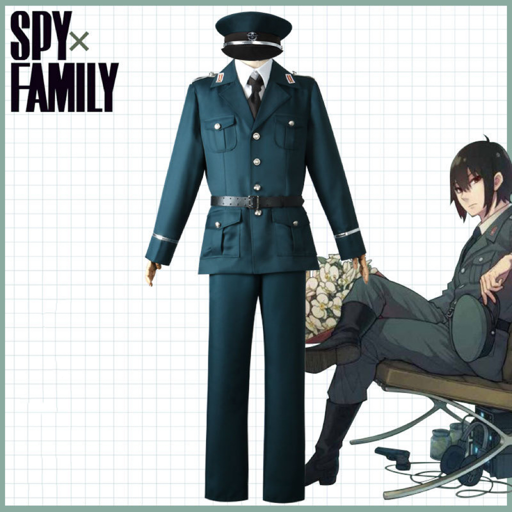 Jual Anime Spy Family Yuri Briar Cosplay Uniform Costume Men's Suit and ...