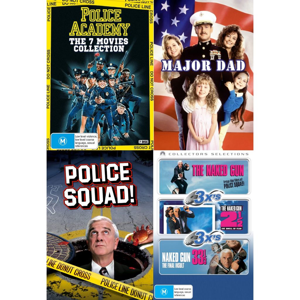 Jual Major Dad - Police Academy - Police Squad - The Naked Gun | Shopee ...