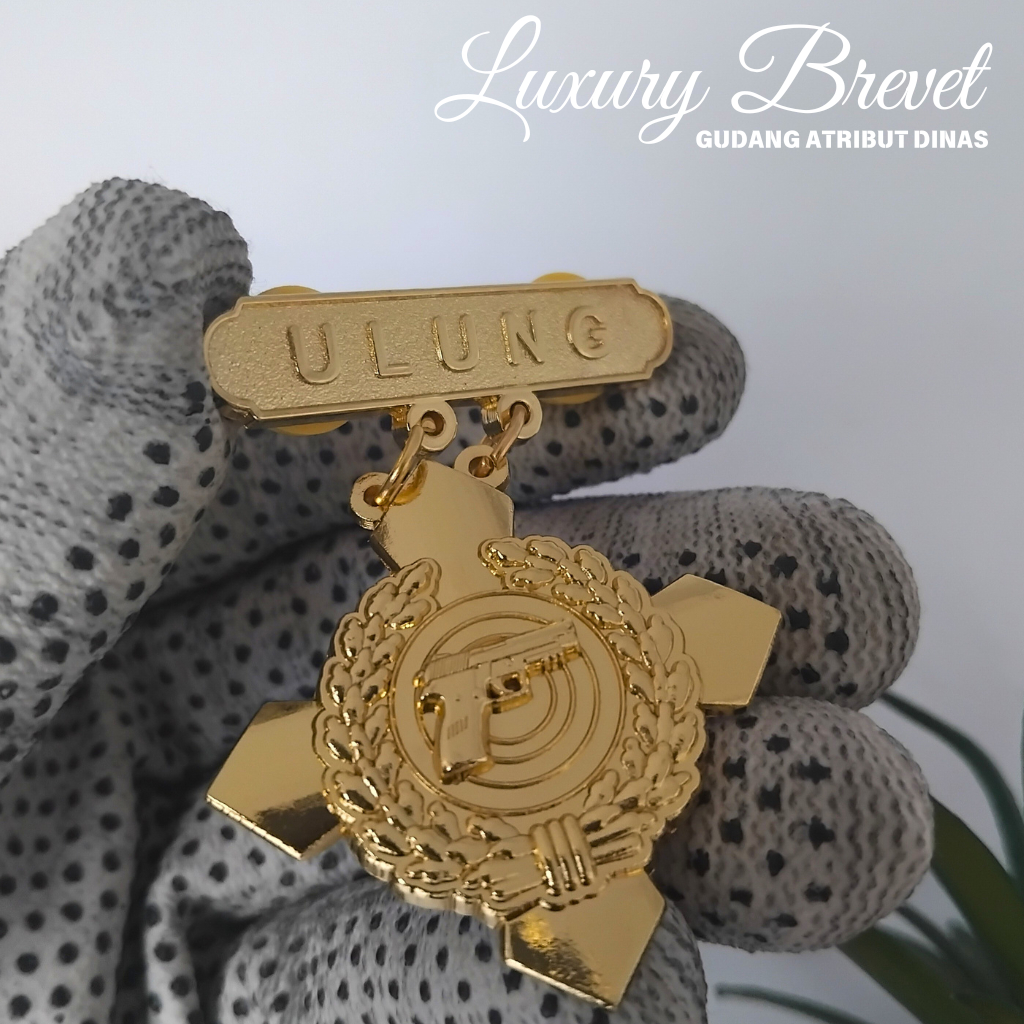 Jual BREVET PISTOL ULUNG/ULUNG PENDEK LUXURY /BREVET PISTOL ULUNG AL ...