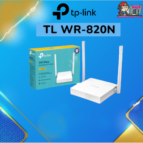 Jual TPLINK WR820N WIRELESS ROUTER TP-LINK TL-WR820N MULTIMODE 300Mbps ...