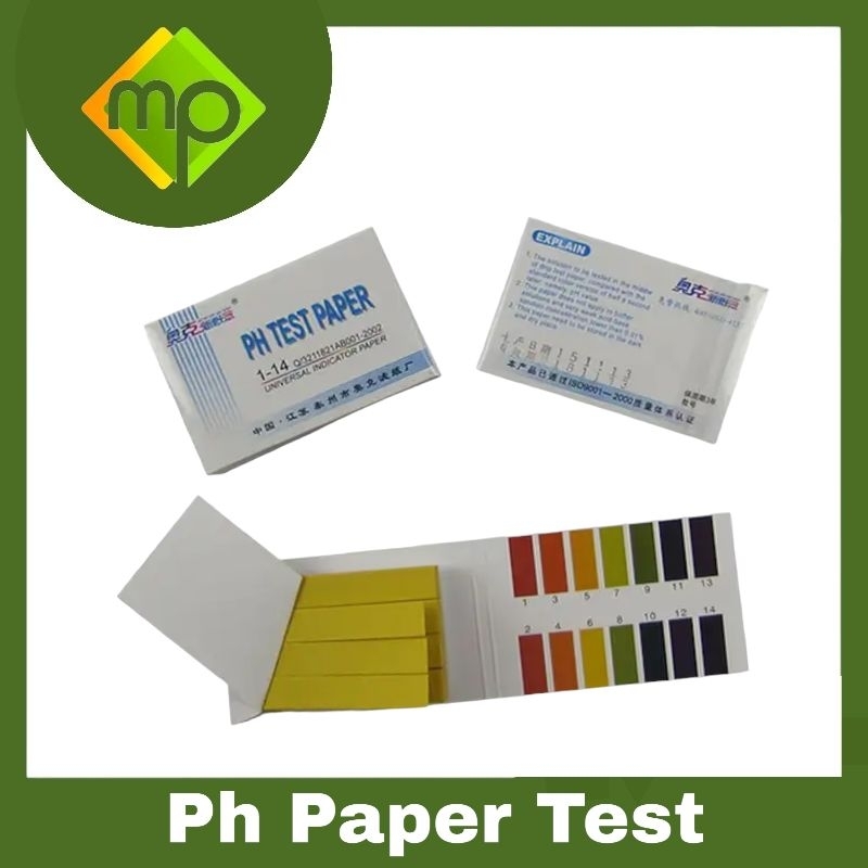 Jual Kertas PH Indicator Paper PH Air Lakmus Cek PH Air Kertas Lakmus ...