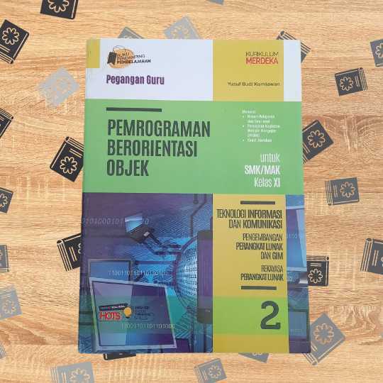 Jual MODUL PEGANGAN GURU Pemrograman Berorientasi Objek SMK/MAK Kelas XI (KURIKULUM MERDEKA ...