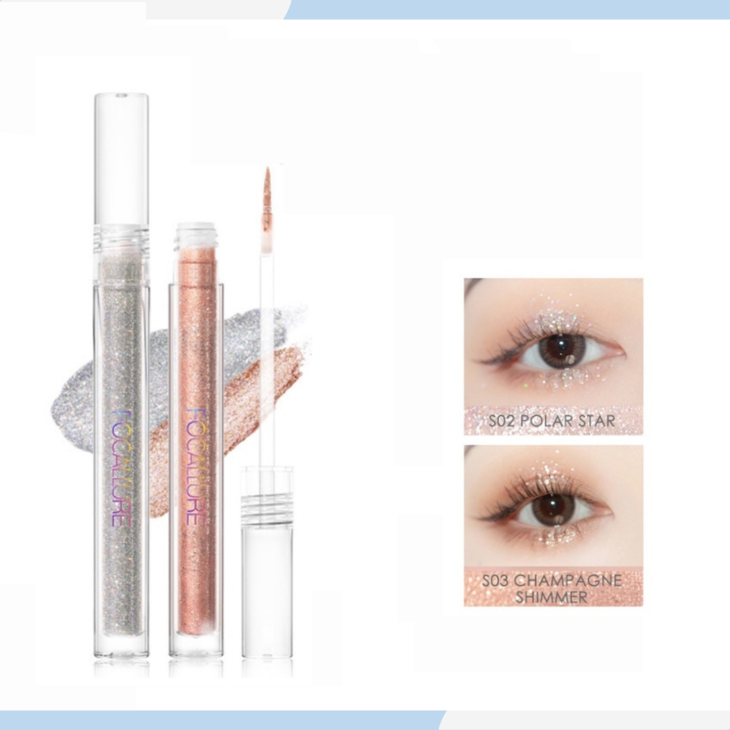 Jual Focallure Starlight Liquid Eyeshadow High Pigment Waterproof ...