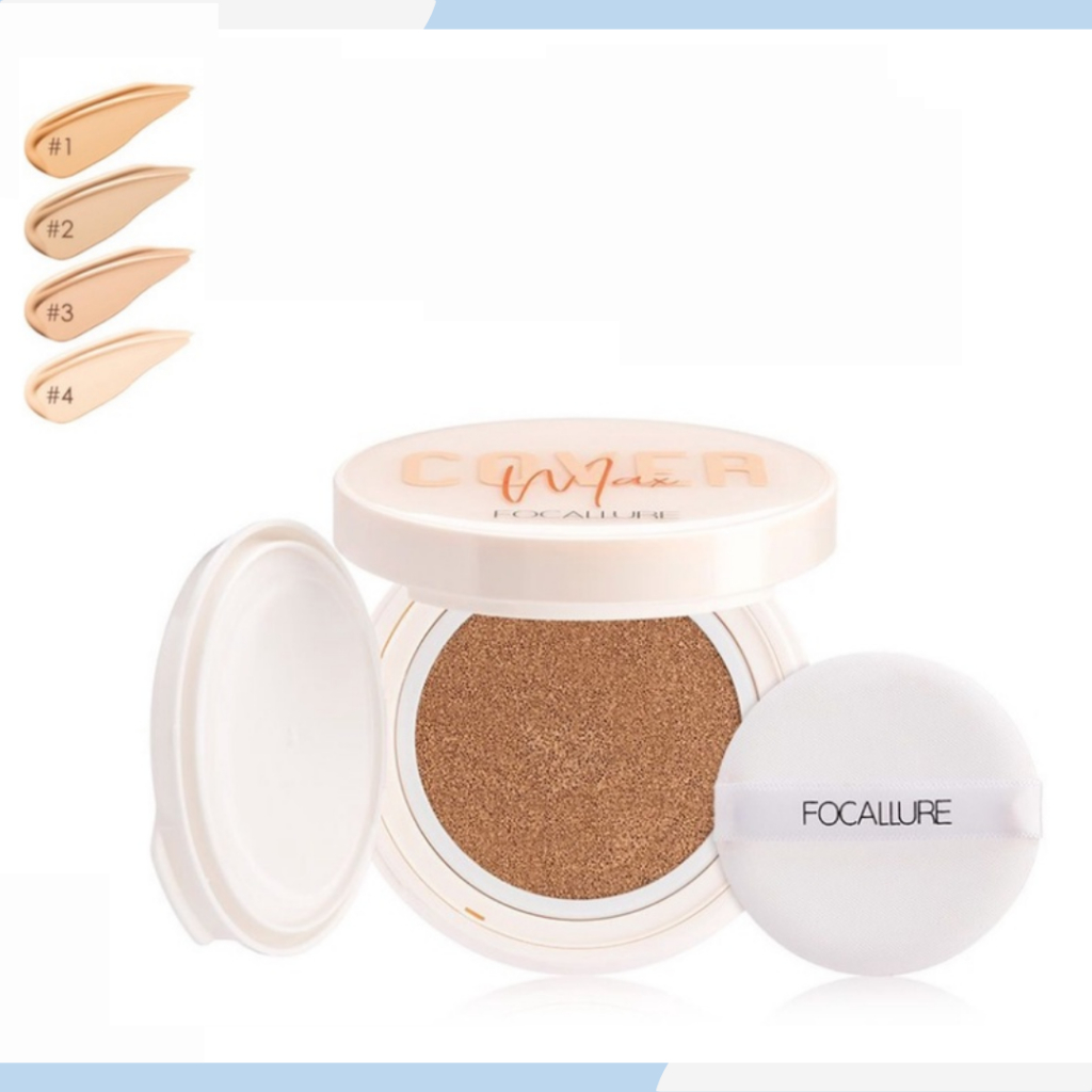 Jual Focallure Matte BB Cushion Foundation Natural Plant Skin Nourish ...