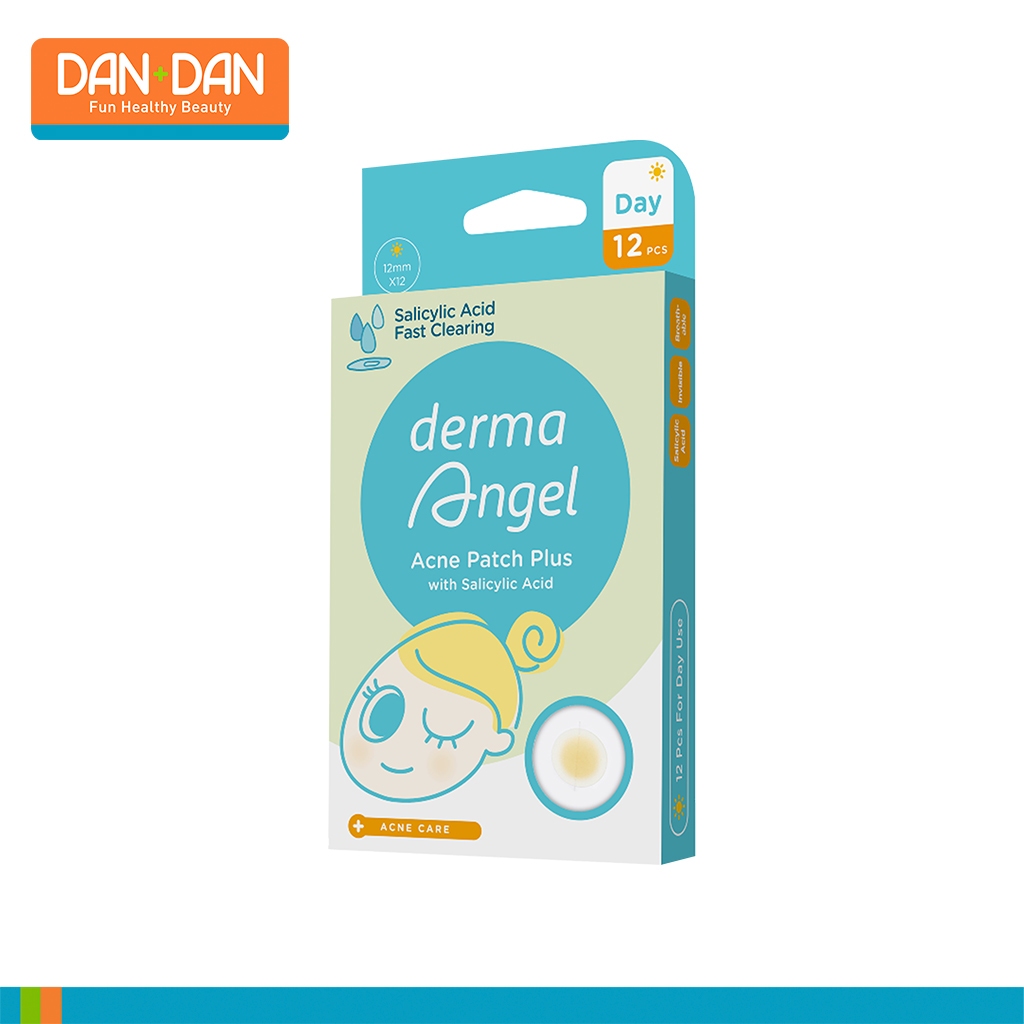 Jual DERMA ANGEL Acne Patch Plus Day 12's (440076) | Shopee Indonesia