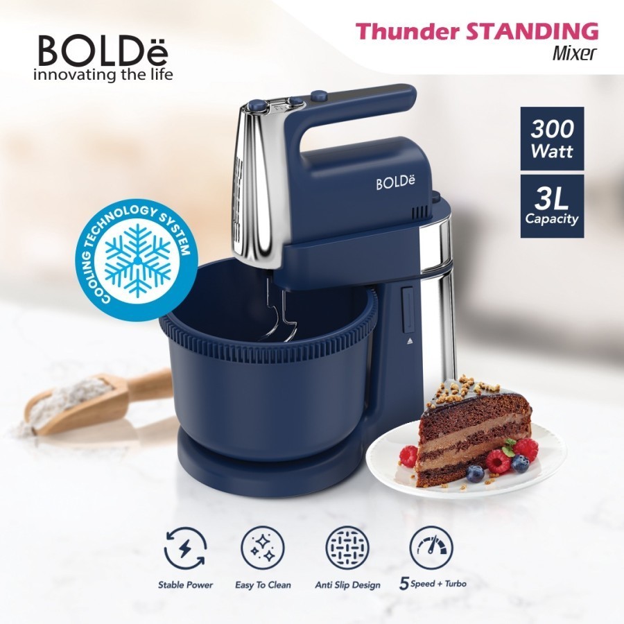 Jual BOLDe Super Mix Thunder Stand Mixer Bowl 3 L Garansi Resmi 1 Tahun ...