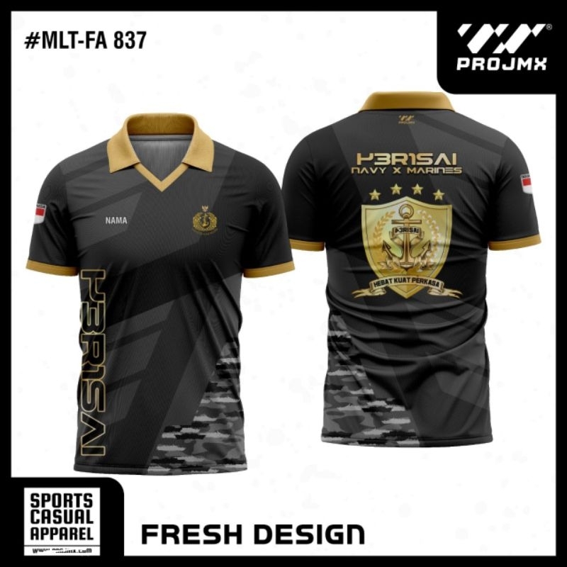 Jual PROJMX - KAOS JERSEY MILITER TNI AL (BISA CUSTOM) | Shopee Indonesia
