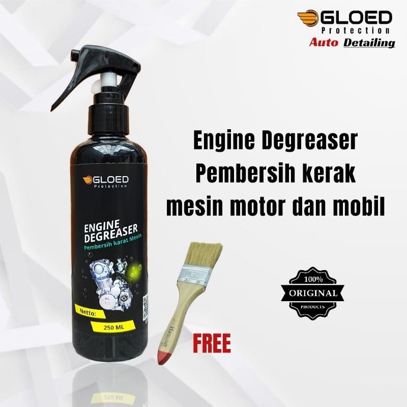 Jual Gloed Engine degreaser obat cairan pembersih kerak blok mesin motor dan mobil | Shopee ...