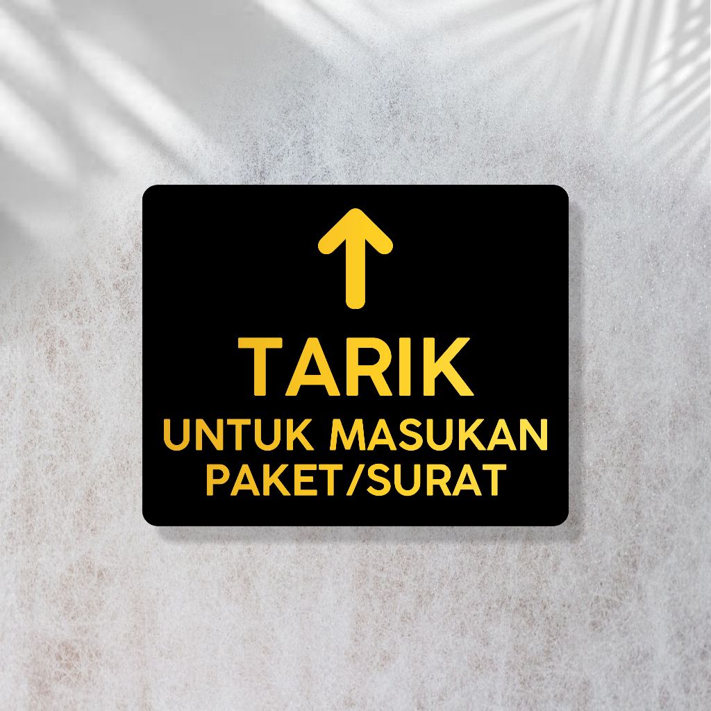 Jual Tarik untuk masukan paket Signed Akrilik Murah | Hiasan Akrilik ...