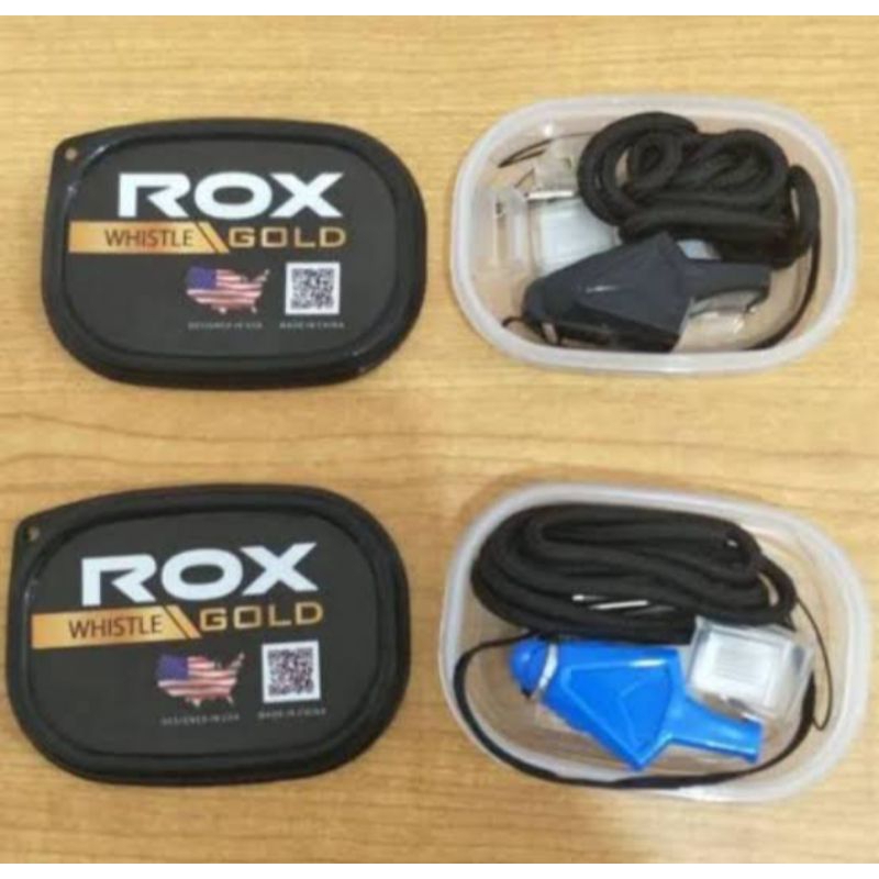 Jual Peluit Ultrasonik Rox Gold Original Peluit Wasit Peluit Outdoor ...