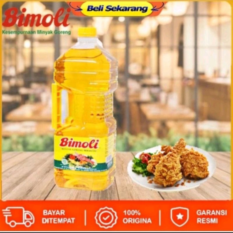 Jual Bimoli Minyak Goreng 2 Liter - Botol | Shopee Indonesia