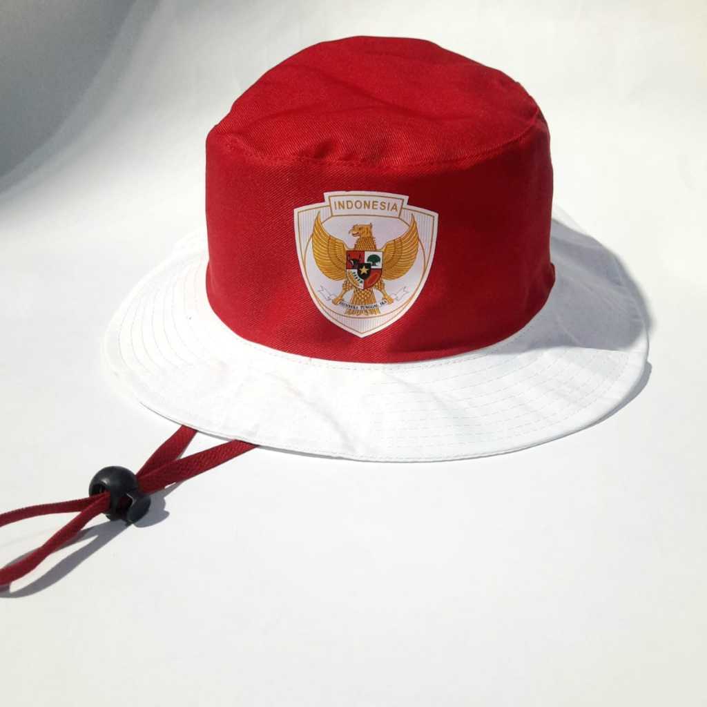 Jual TOPI 17 AGUSTUSAN TOPI MERAH PUTIH TOPI BUCKET INDONESIA DEWASA ...