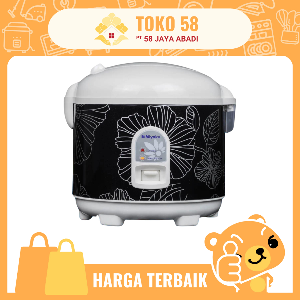Jual [COD] Rice Cooker Magicom Miyako MCM-528 TS ( 1,8 Liter ) | Shopee ...