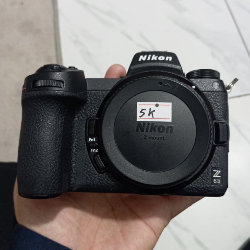 Jual Nikon Z6 Mark II sc 5k fullset box | Shopee Indonesia