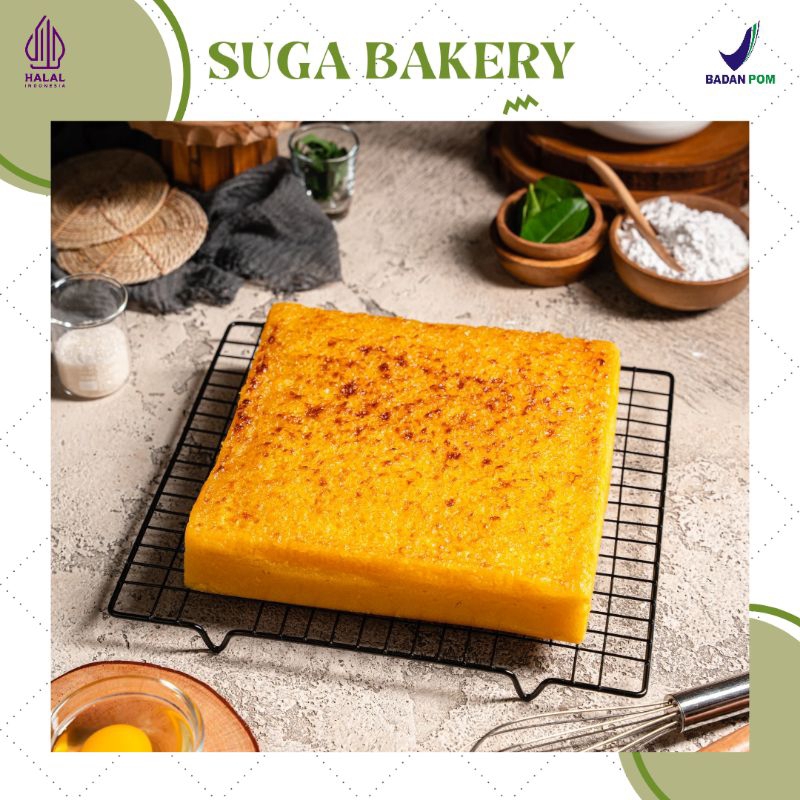Jual Bolu Kue Bika Ambon Bersarang 17x17 Kue Lebaran Imlek Hajatan ...