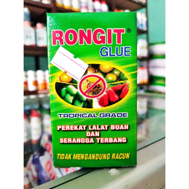 Jual RONGIT GLUE Perekat Lalat Buah dan Serangga Terbang Isi 65Ml ...