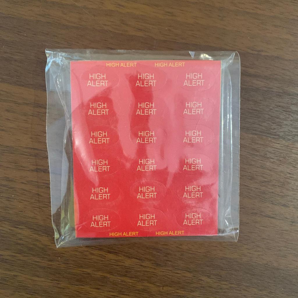 Jual Stiker Apotek | LASA | High Alert | Stiker Obat | Shopee Indonesia