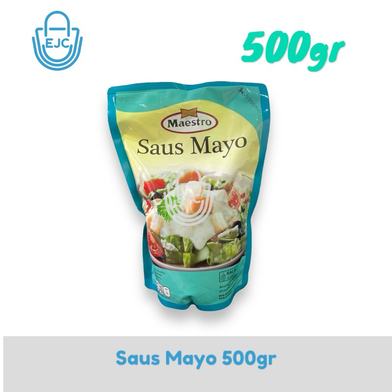 Jual Maestro Saus Mayo Mayonais Mayonnaise 500g | Shopee Indonesia