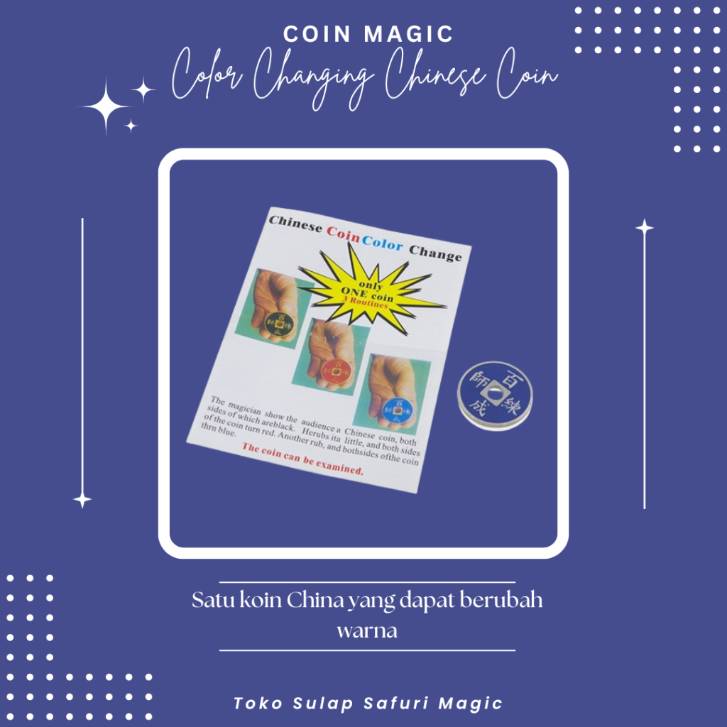 Jual Alat Sulap Color Changing Chinese Coin - Sulap Koin - Trik Koin ...