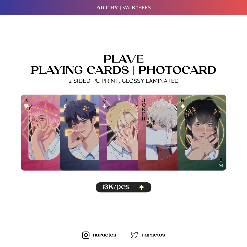 Jual PLAVE PLAYING CARDS | PHOTOCARD | Shopee Indonesia