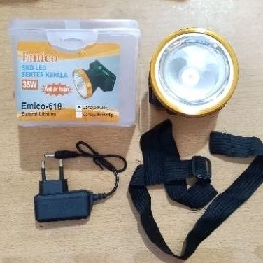Jual Blor Emico-618 35W Senter Kepala/Head Lamps | Shopee Indonesia
