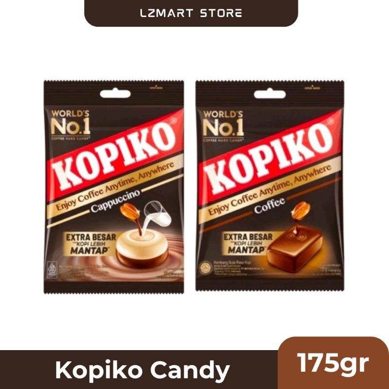 Jual Permen Kopiko Extra Besar Isi 60pcs (175gr) | Shopee Indonesia